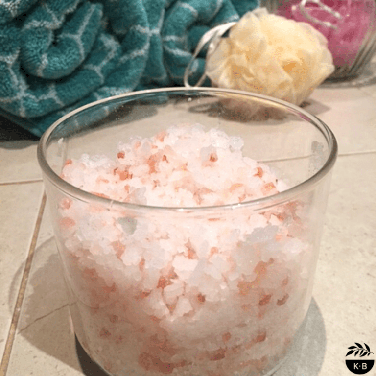 Epsom Salt Foot Scrub – Krissy Ballinger – Naturally Inspired