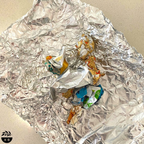 Recycling foil - do it right | Krissy Ballinger - Naturally Inspired